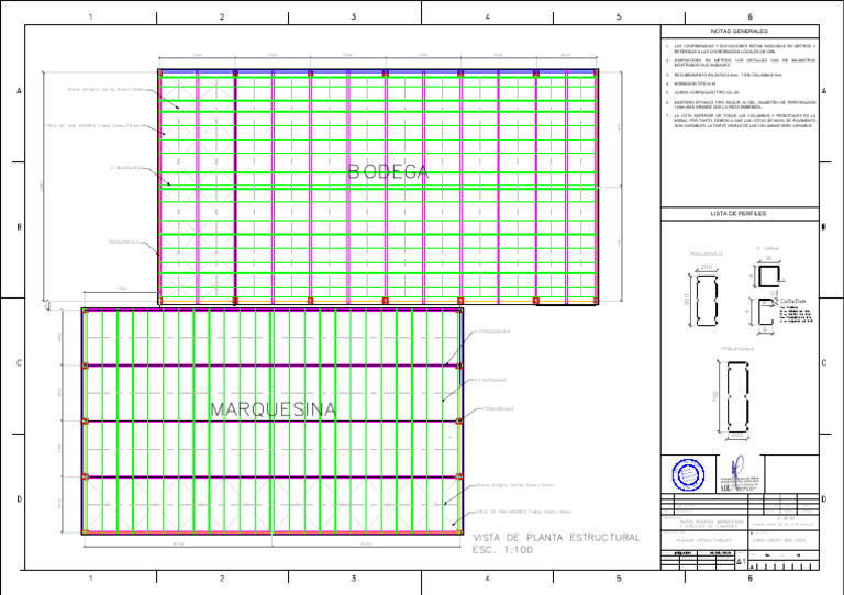 CBN 2025 300 004 Pta Estructural Rev A | PDF | Materiales de ...
