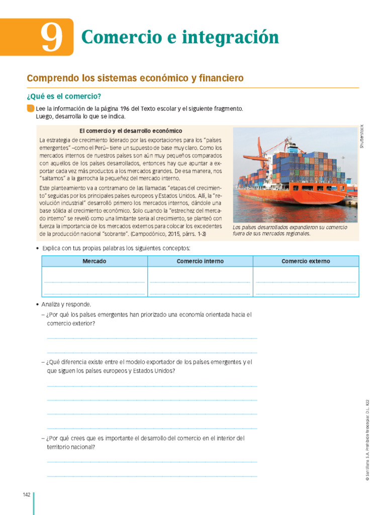 CCSS 4° Y 5º ACTIVIDAD TEMA I UNIDAD IX | PDF | Monopolio | Mercado (economía)