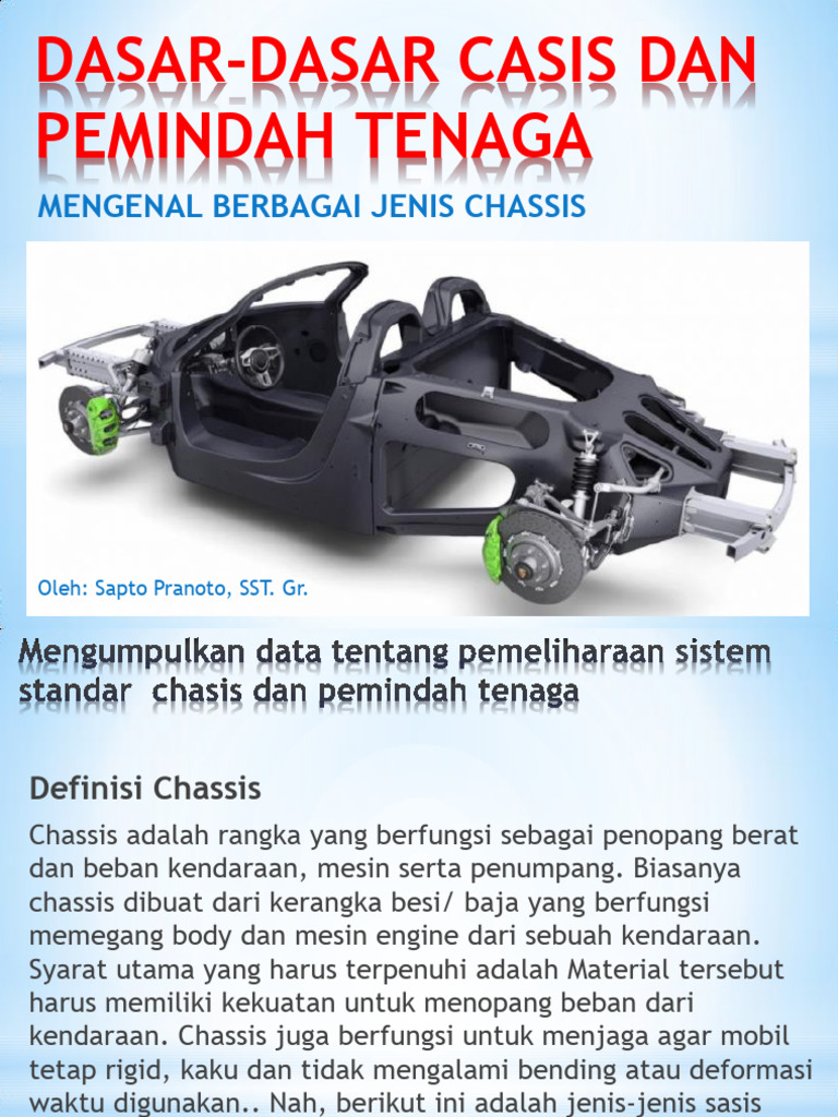 Jenis-Jenis Chassis Kendaraan Otomotif | PDF