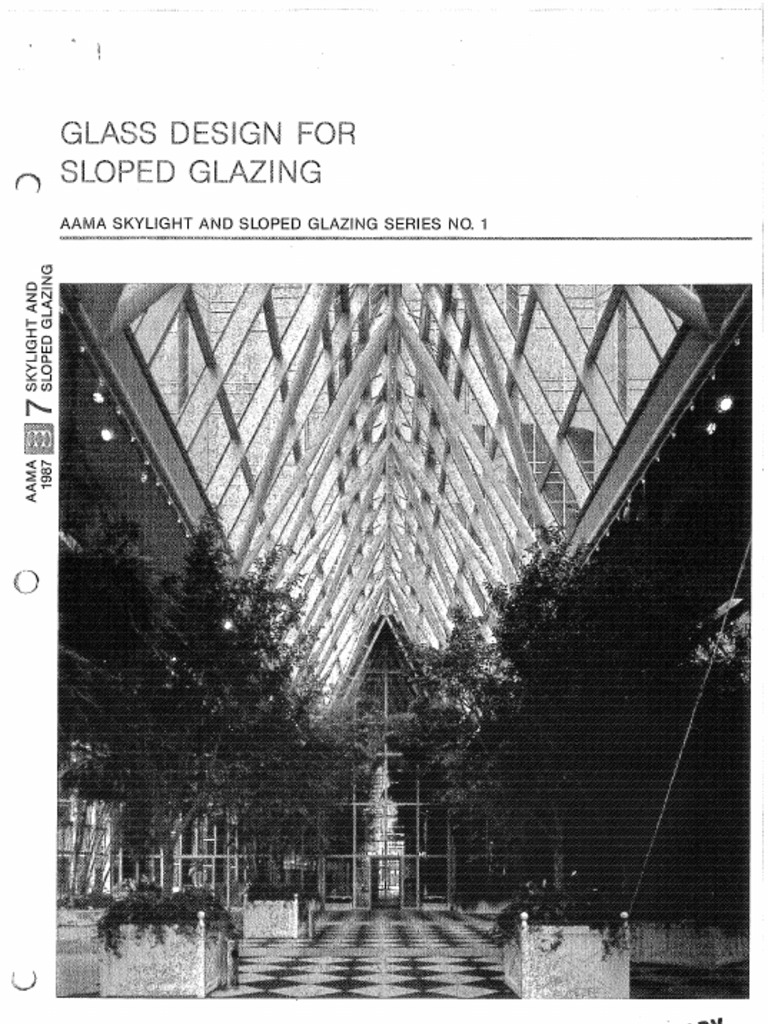 Glass Design for Sloped Glazing | PDF