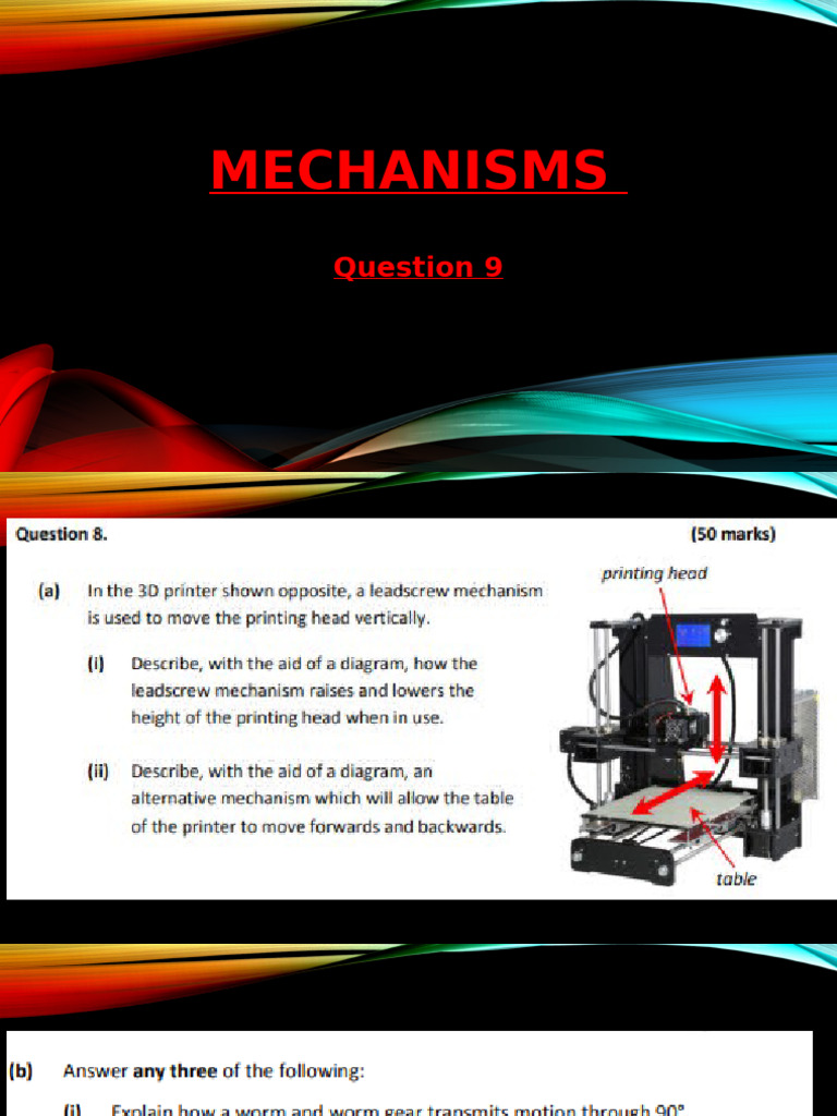 Types of Motion and Mechanical Systems | PDF | Gear | Belt (Mechanical)