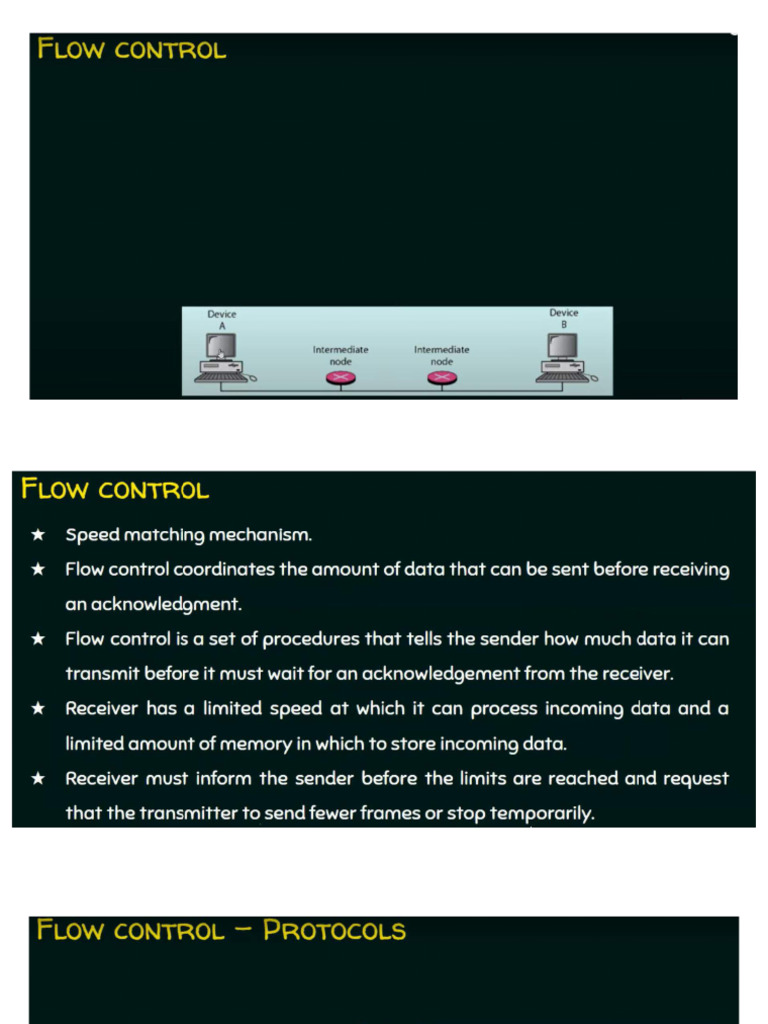 6 - TCP - Flow Control | PDF