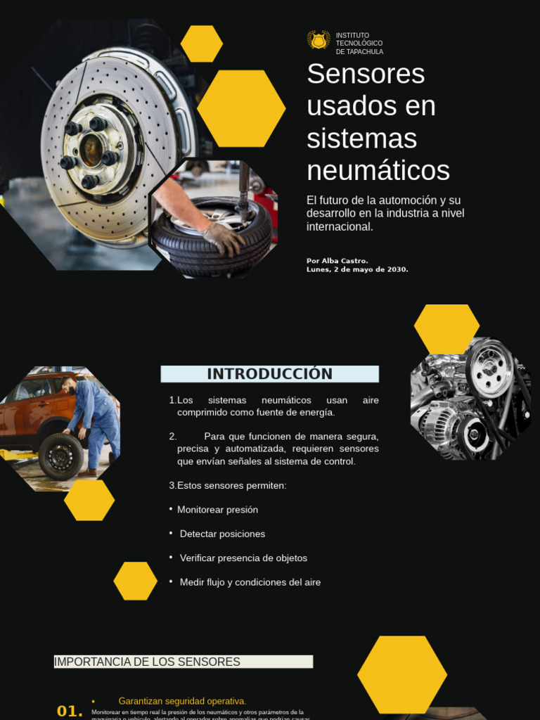 Sensores en Sistemas Neumáticos: Clave para la Automatización | PDF ...