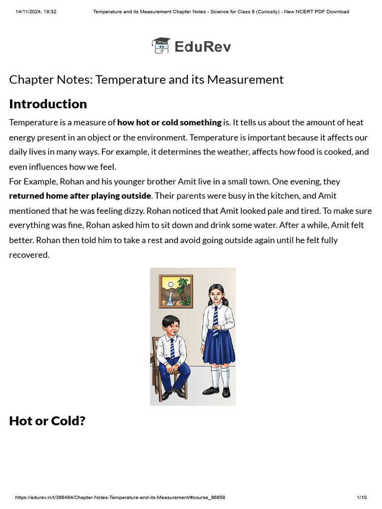 Understanding Temperature Measurement Pdf Fahrenheit Temperature