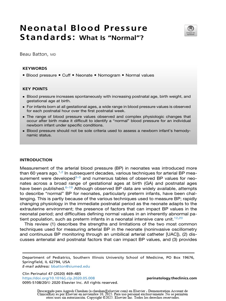 020 Cardio Ta Normal Standard | PDF | Blood Pressure | Cardiovascular ...