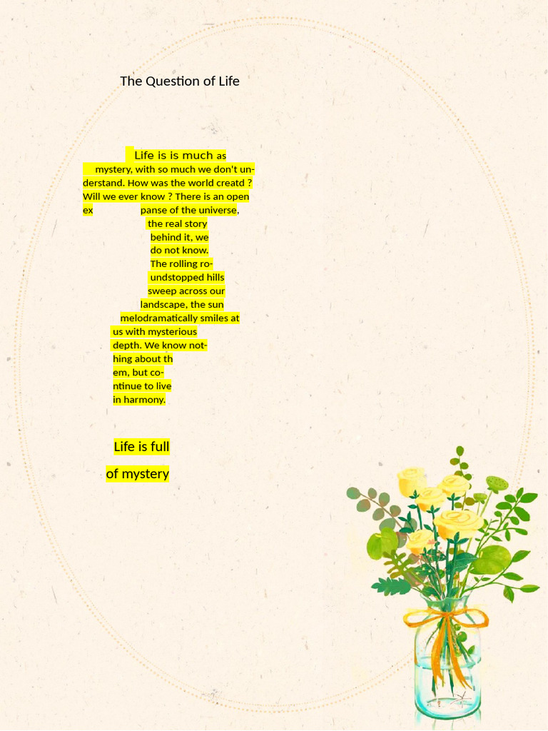 Shape Poem | PDF