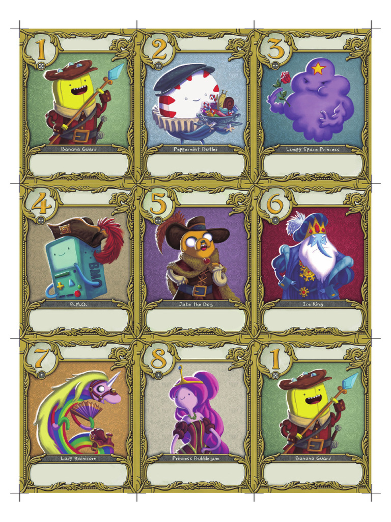 Love Letter - Adventure Time - Blank | PDF