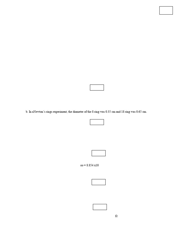 B.Tech Engineering Physics Exam Model Papers | PDF | Diffraction | Electron