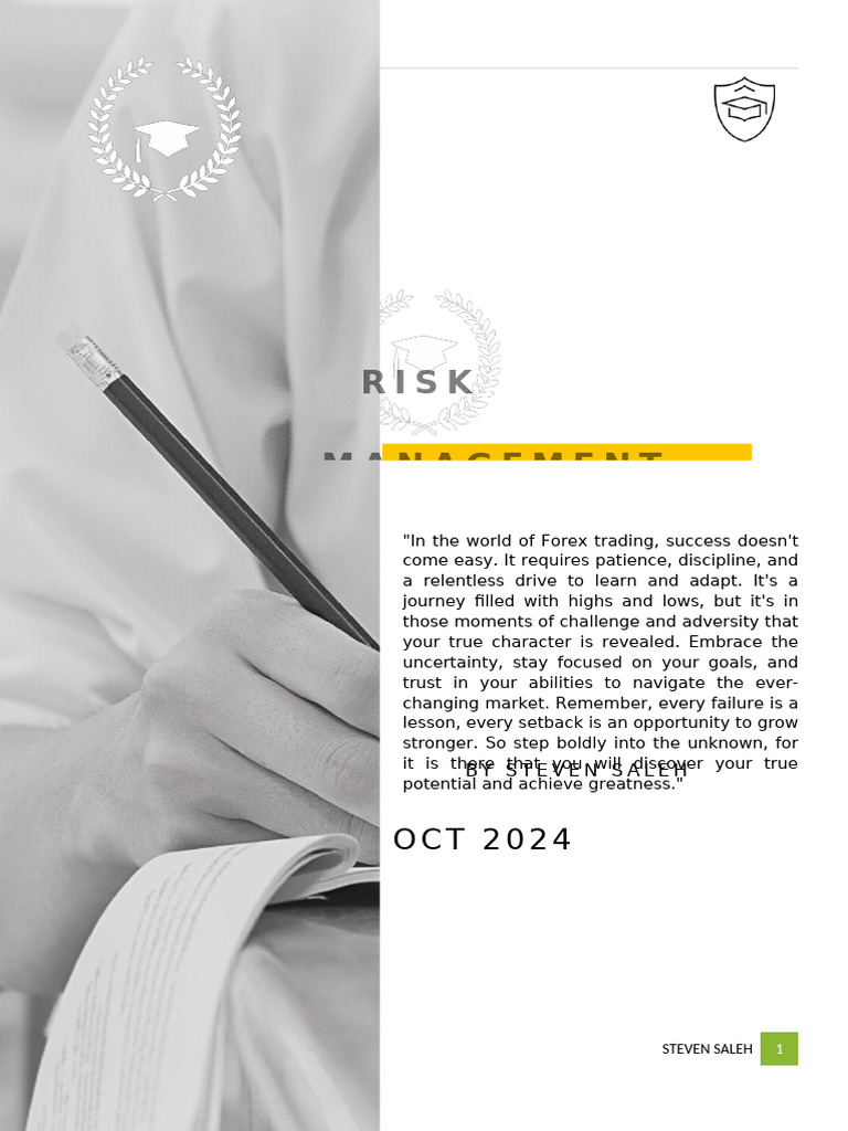 Risk Management Notes | PDF | Market Liquidity | Risk