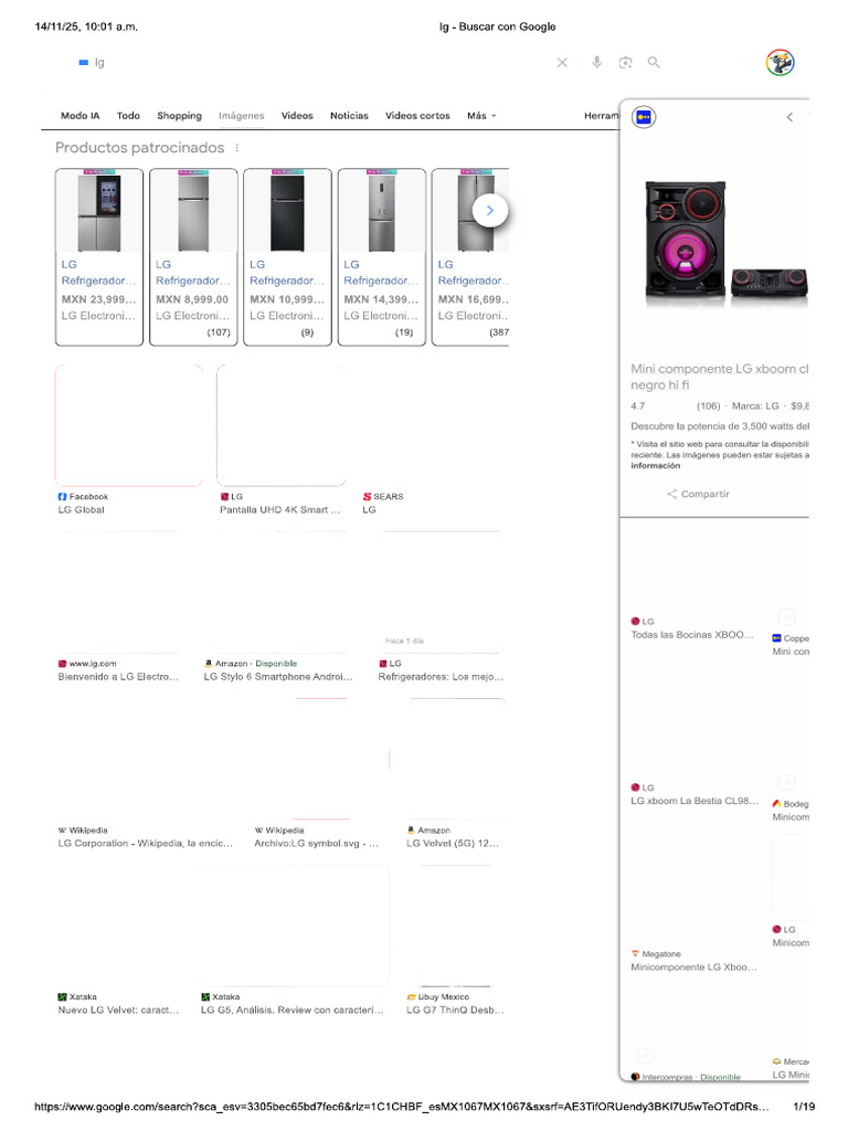 Mini Componente LG Xboom Cl98 Negro Hi Fi | PDF