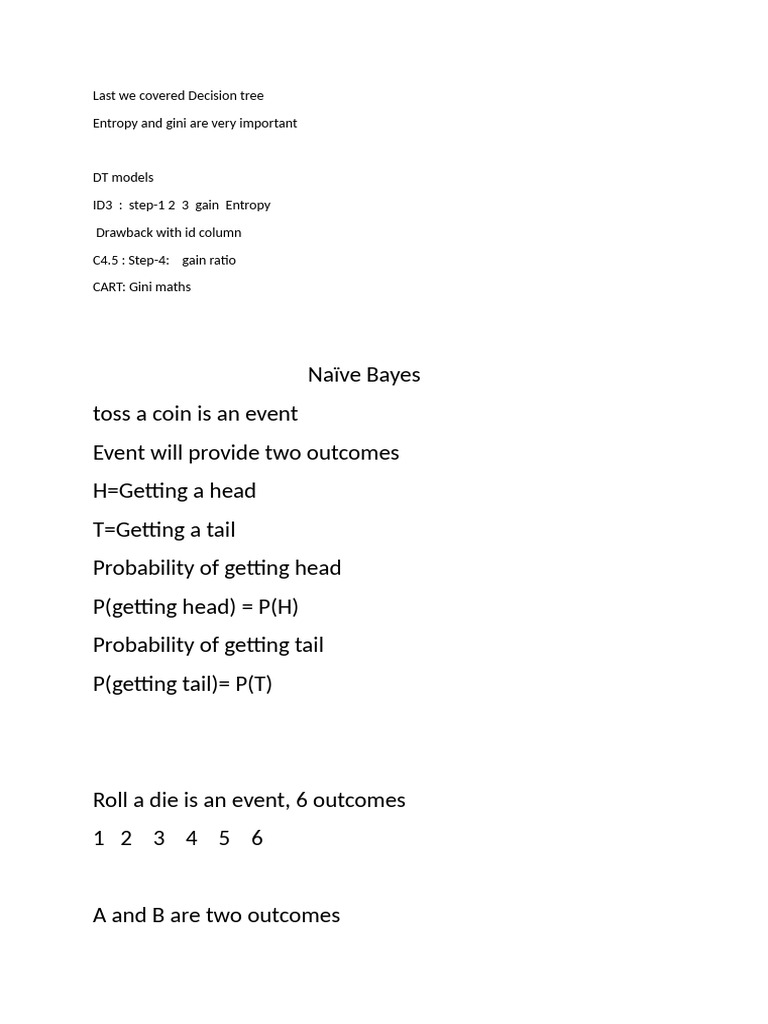 Naive Bayes | PDF | Mathematics | Theoretical Computer Science
