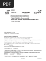Eduqas A Level Film Studies Exemplars | PDF | Qualifications