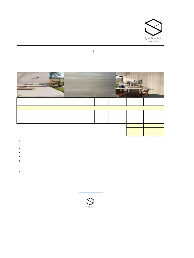 Cot. 5520-Arq Sandra Galdos | PDF | Presupuesto | Business