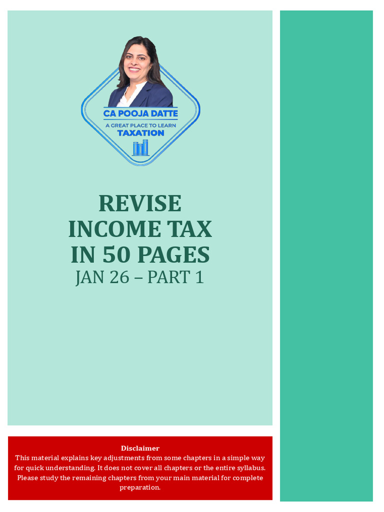 Key Income Tax Adjustments Explained | PDF | Employee Benefits ...