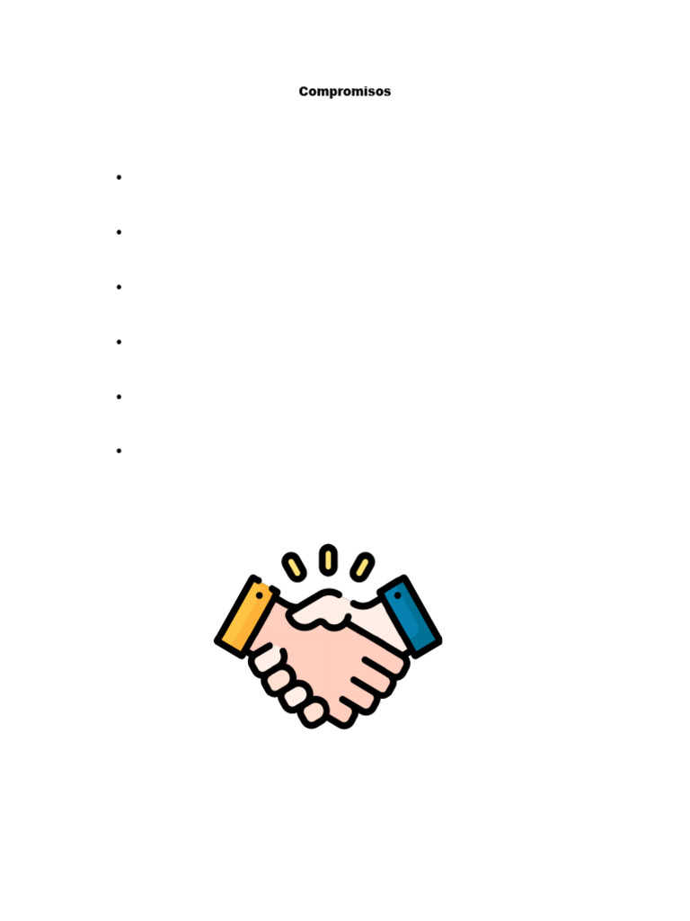 Compromisos | PDF