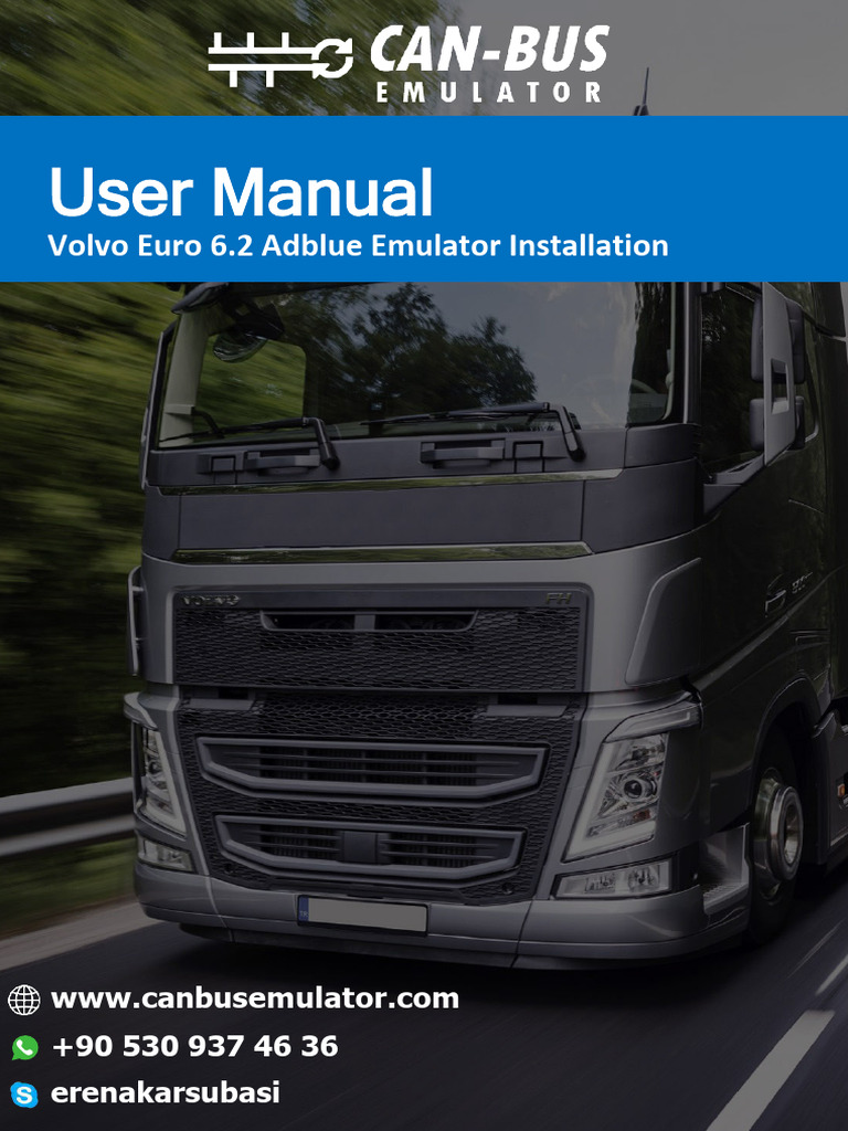 Volvo 6 2 Adblue Emulator Installation | PDF