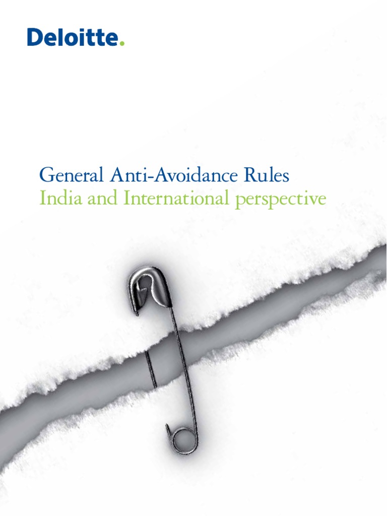 GAAR - India and International Perspective | PDF | Law