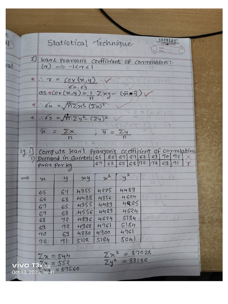 Statistical Techniques | PDF