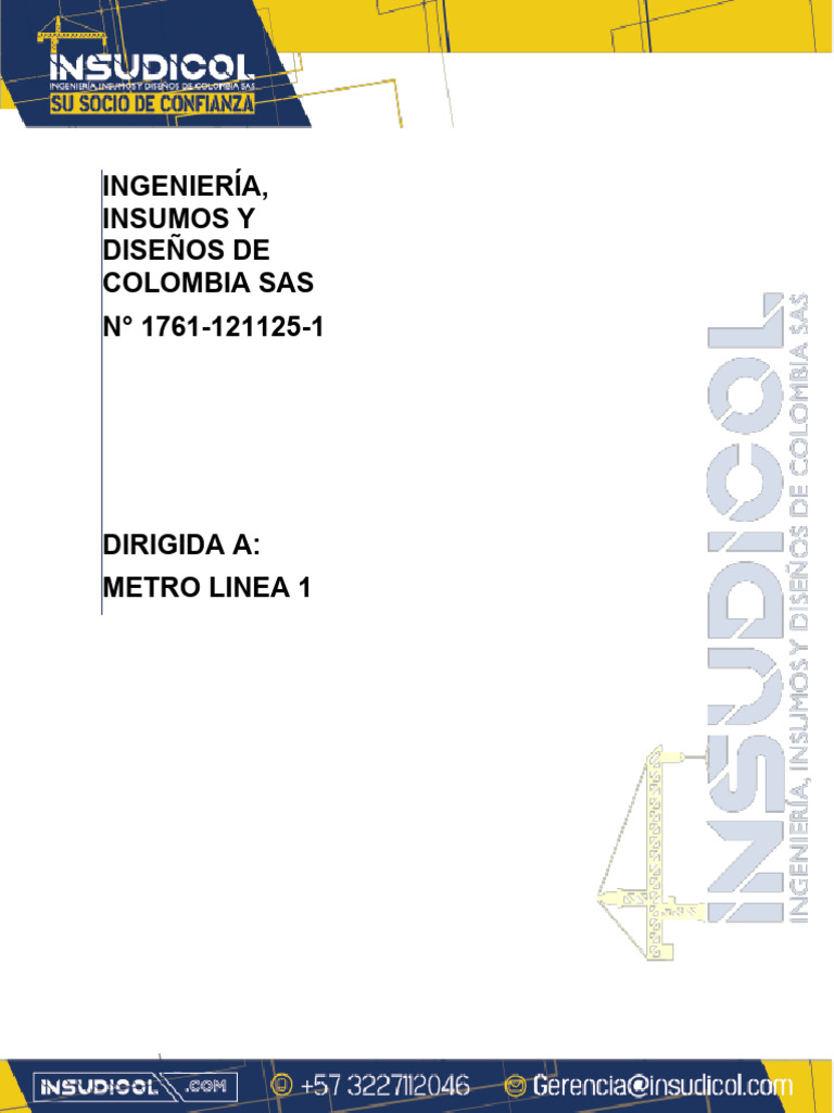 Cot - ml1 - Instalación de Tubo - 1761 | PDF