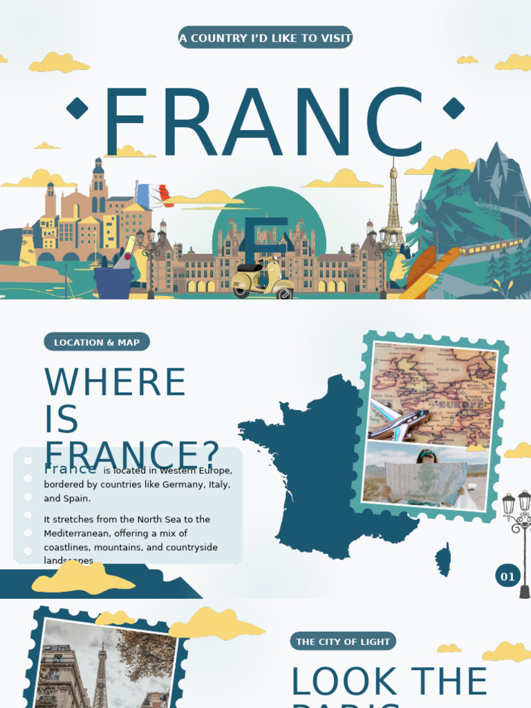 Explore France: Culture, Cuisine, Landmarks | PDF | France | Restaurants