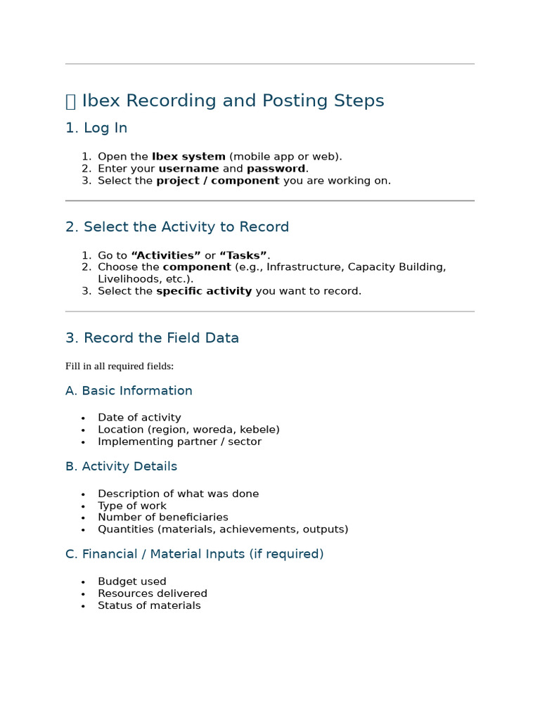 Ibex Post | PDF