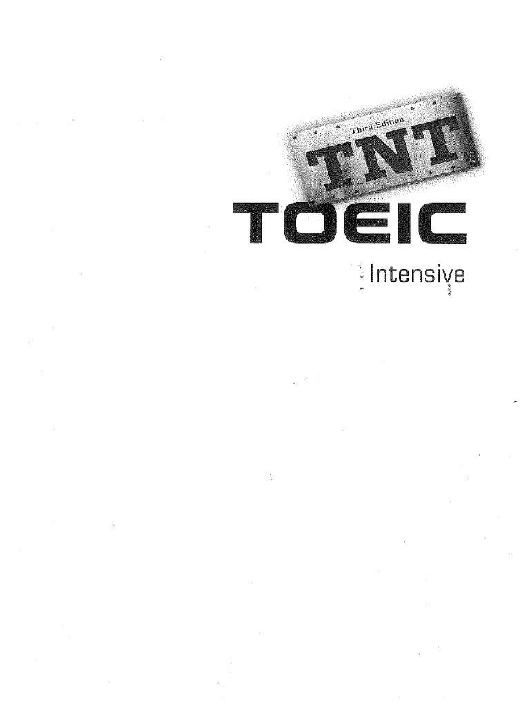 TNT Intensive | PDF