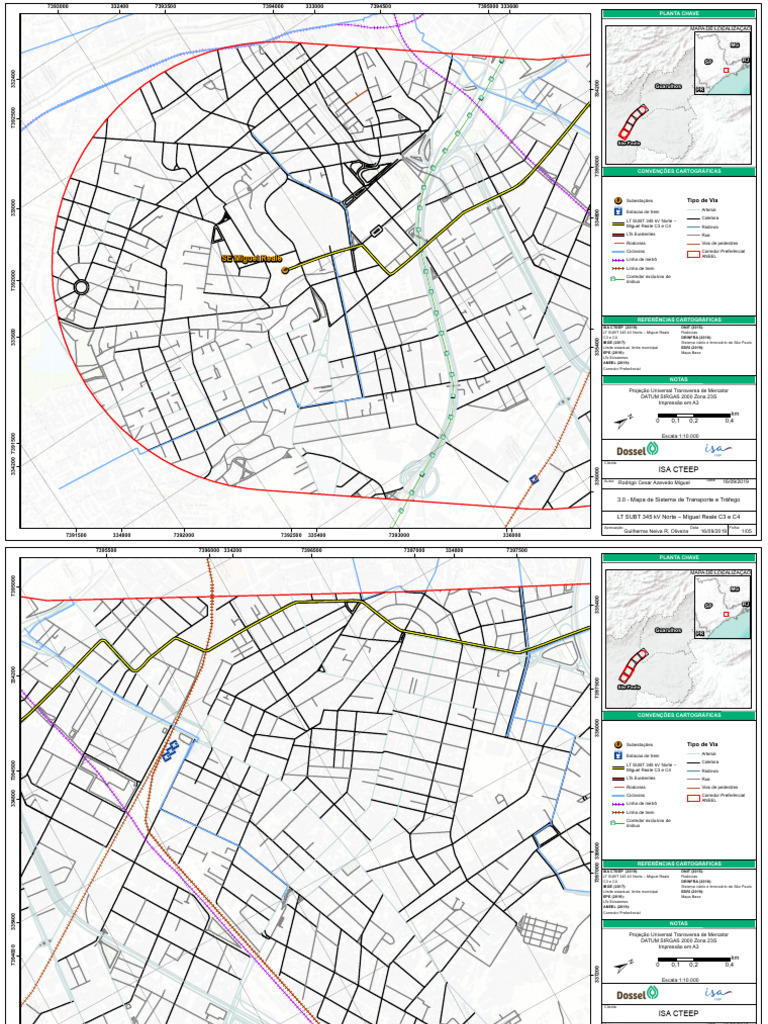 Mapa de Transporte LT SUBT 345 kV Norte | PDF