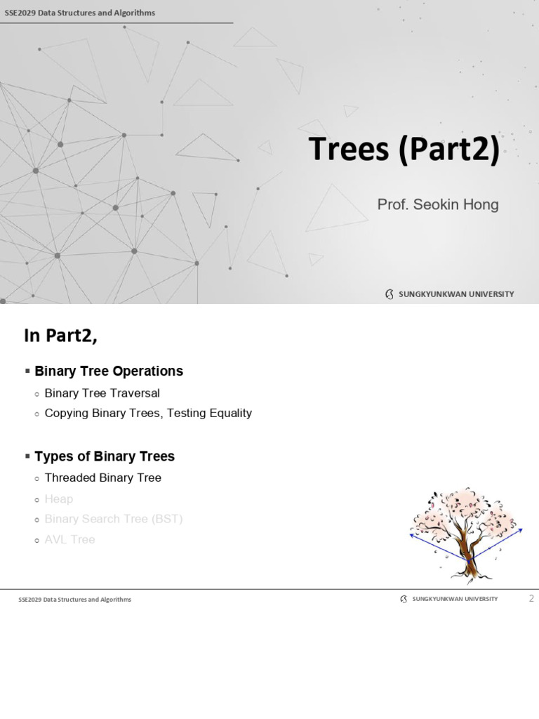 Chapter5. Trees (Part2) - 2025 | PDF | Computer Programming | Algorithms And Data Structures