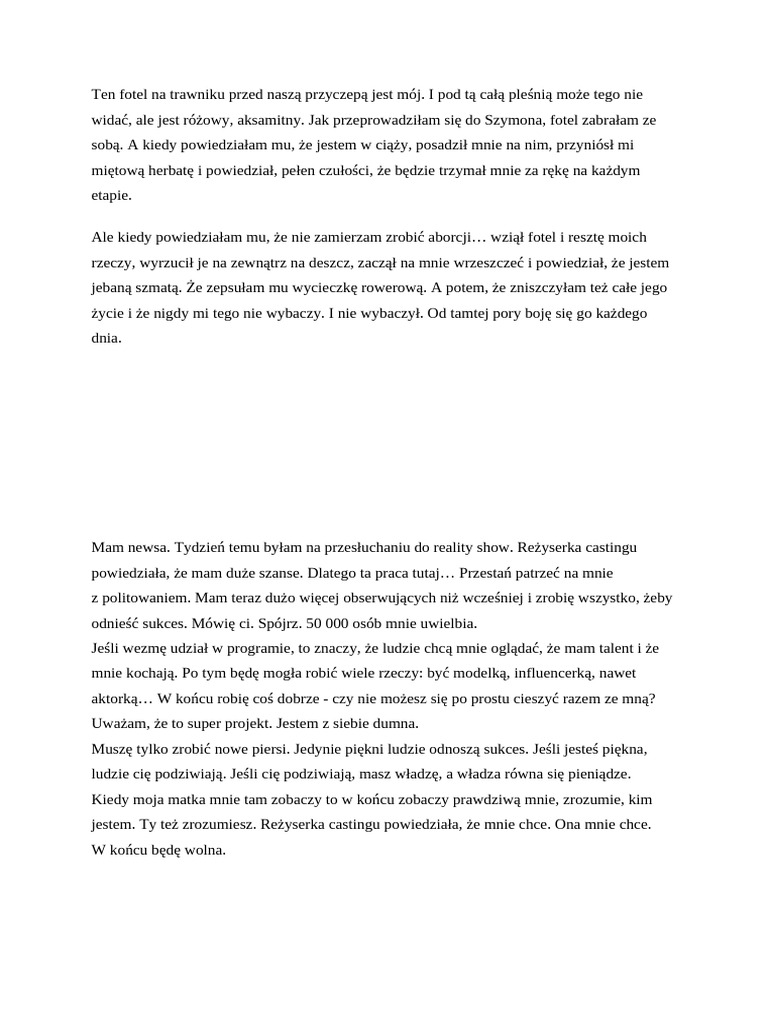 Warsztaty, Monologi, Agata Pisiewicz | PDF