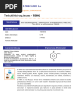 Densidad y Ficha Técnica de Tween 80 | PDF