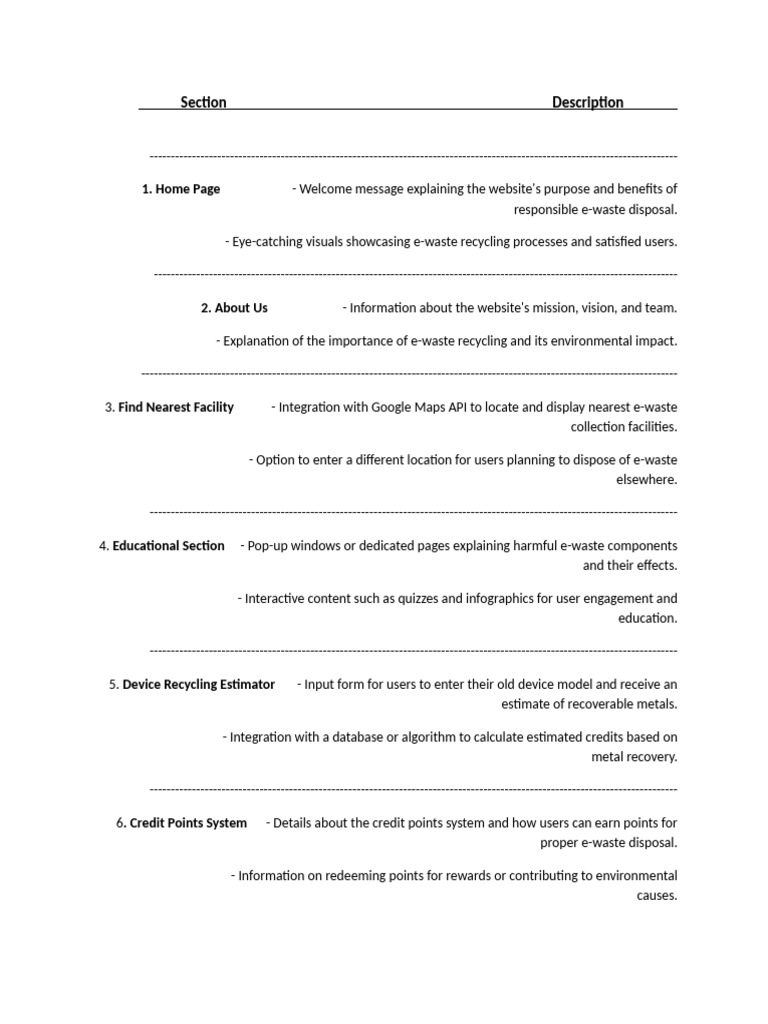 Tabular Form 2 | PDF | Electronic Waste | Recycling