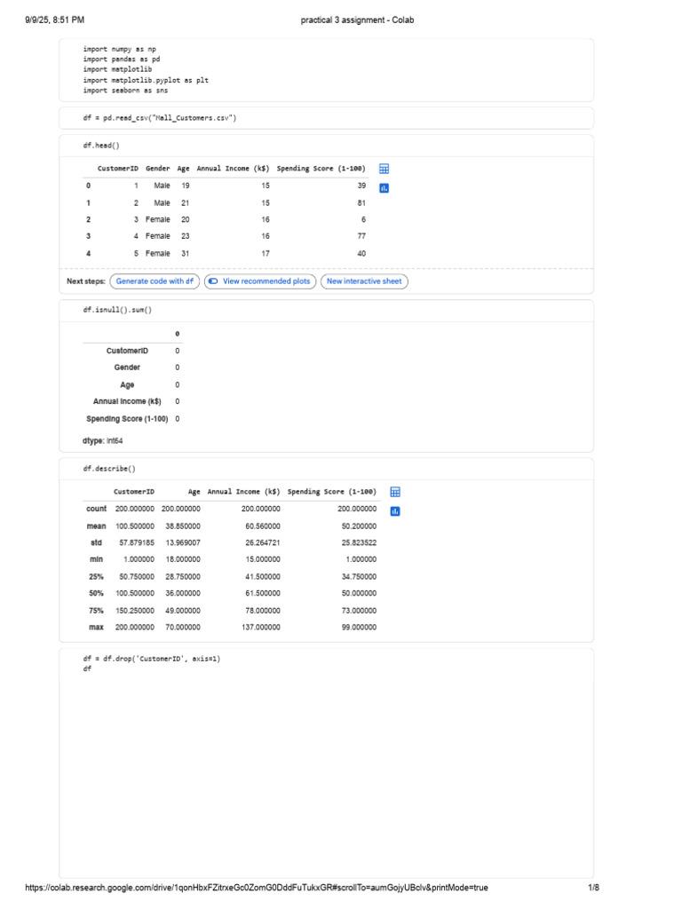 Data Mining 3 Assignment | PDF