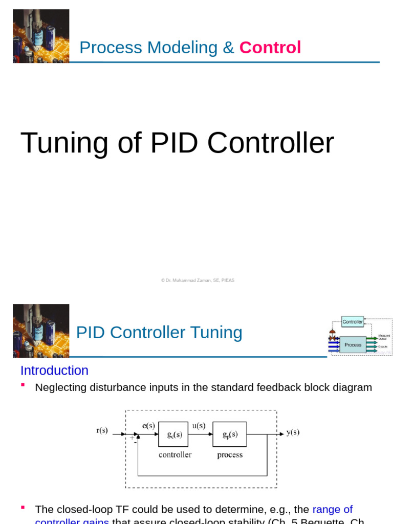 PID Controller Tuning Techniques | PDF | Control Theory | Computer ...