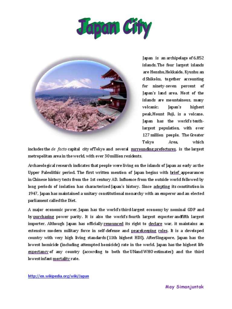 Overview of Japan's Geography and History | PDF | Politics