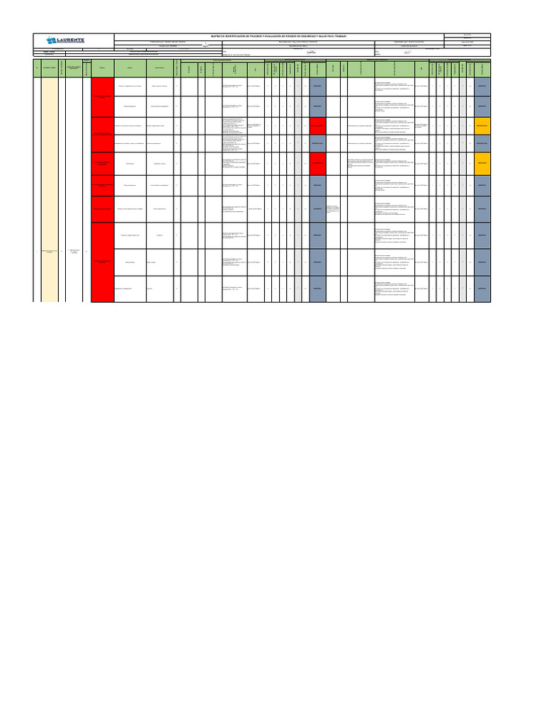 MATRIZ IPER LAU 1.1 | PDF