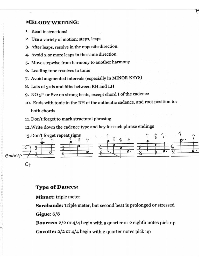 Harmony Notes | PDF
