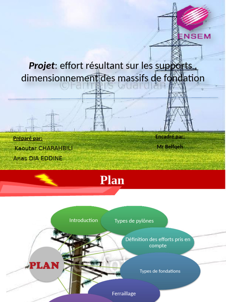Dimensionnement des fondations et ferraillage | PDF | Fondation ...