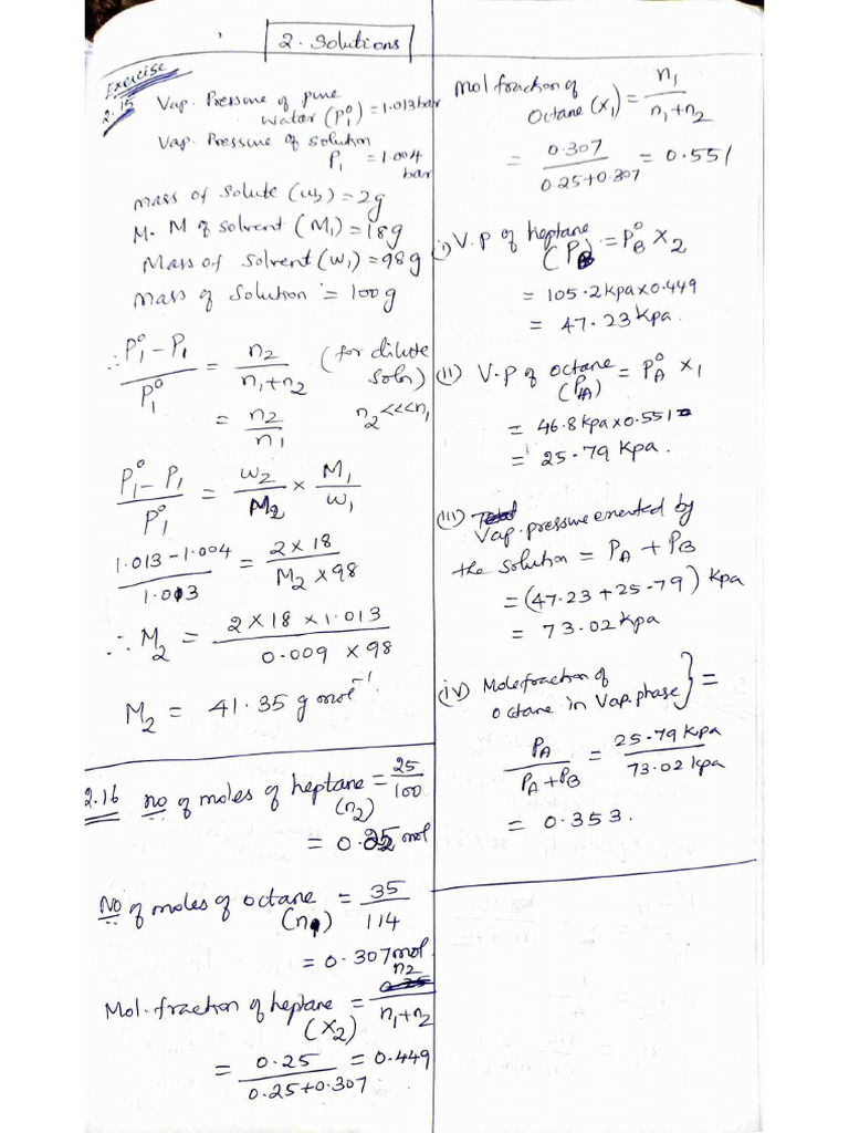 CH 2 Solutions | PDF