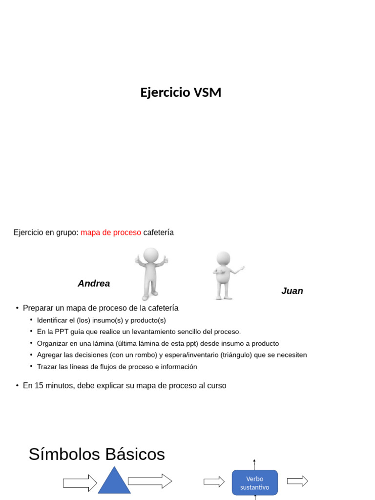 VSM - Ejerc Diagrama de proceso v3 | PDF