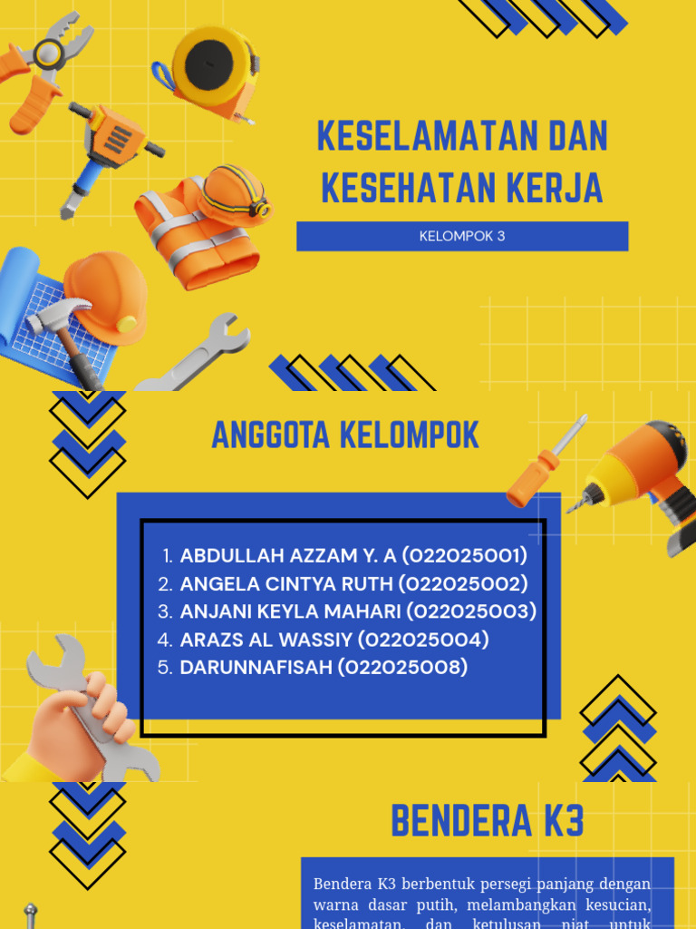 Kel 3 - Peraturan & Standar K3 - 20251015 - 212331 - 0000 | PDF