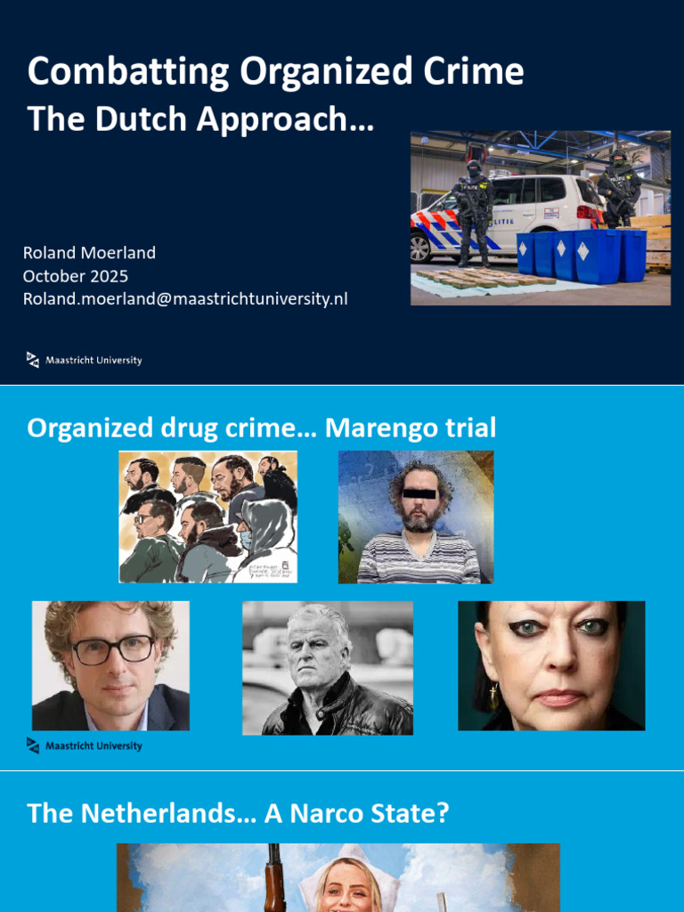 Dutch Strategies Against Organized Crime | PDF | Organized Crime | Crimes