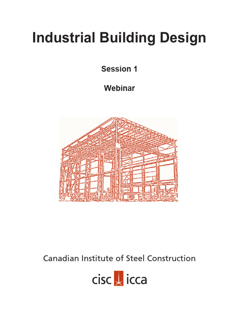 CISC Industrial Building Design Session 1 Webinar Presentation | PDF ...