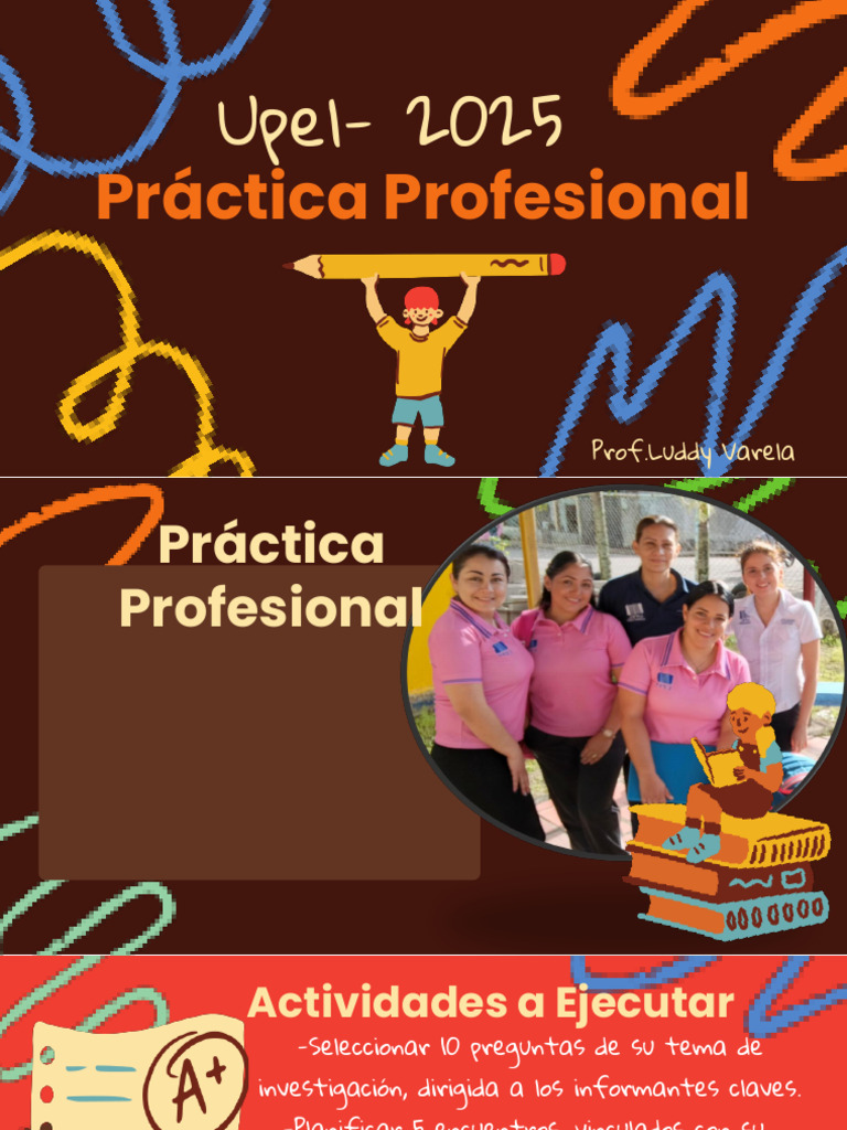 Práctica Profesional UPEL 2025: Guía Completa | PDF | Plan de estudios ...