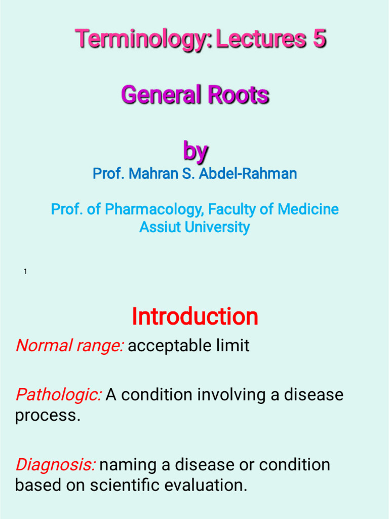 5 - Lecture 5 General Roots 2021-2022 | PDF | Muscle | Heart