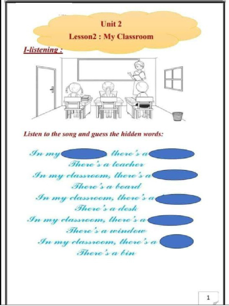 My Classroom | PDF