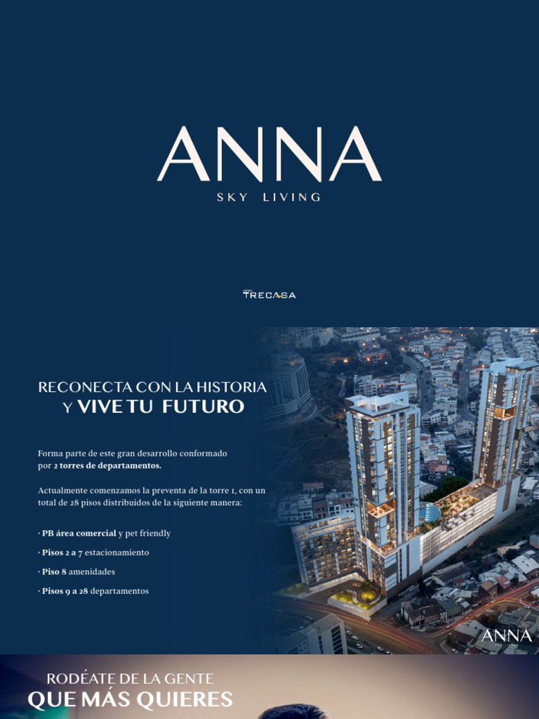 Departamentos en Anna Sky Living | PDF | Restaurantes | Inicio