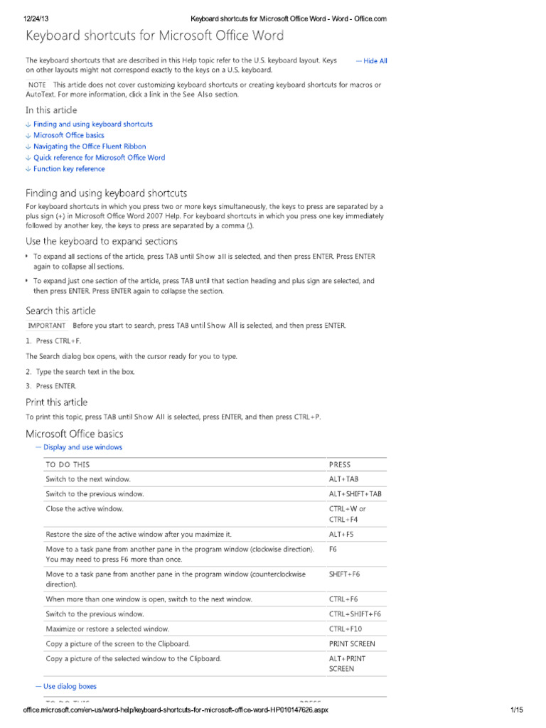 MS Office 2007 | PDF