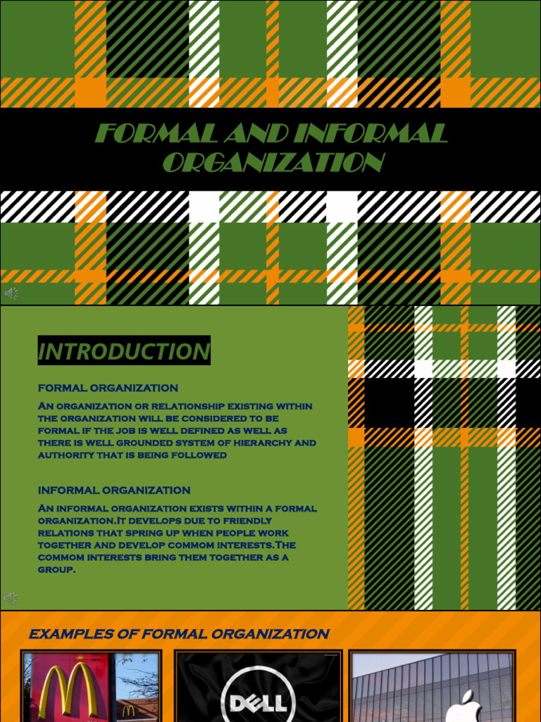 Formal vs Informal Organization Explained | PDF
