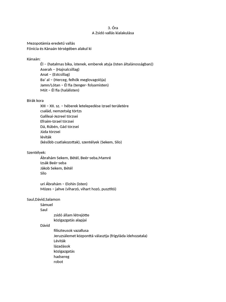 Óra | PDF