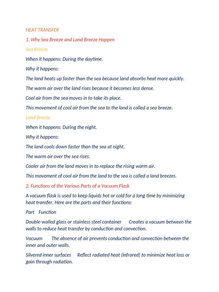Specific Heat Capacity | PDF | Heat Transfer | Atmosphere Of Earth